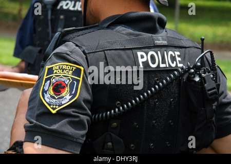 Detroit Police patch Stock Photo - Alamy