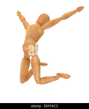 Puppet while jumping Stock Photo - Alamy