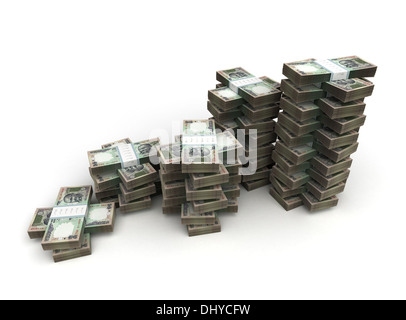 3D Stack of 100 Indian Rupee notes Stock Photo - Alamy