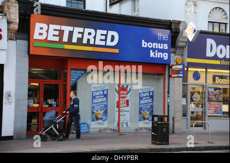 Betfred betting shop in London Road Brighton UK Stock Photo - Alamy