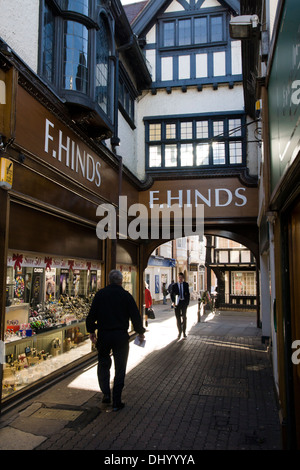 Evesham town center, Worcestershire, England, UK Stock Photo - Alamy