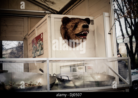 Paris, France documenting stuffed animals across the Parisian area ...