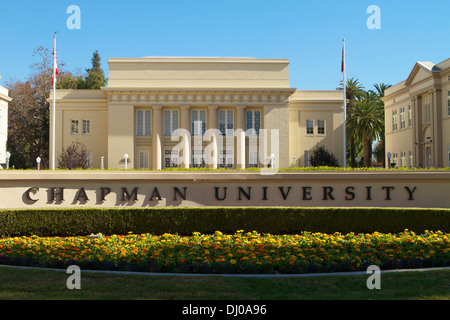 Chapman University campus in the city of Orange California USA Stock ...