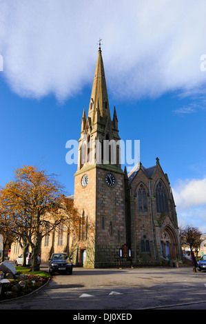 Glenmuick Parish Church in Ballater, Aberdeenshire, Scotland Stock ...