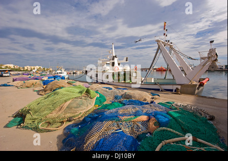 Fisherman's Wharf, Port of Garrucha, Almeria, Spain Stock Photo - Alamy