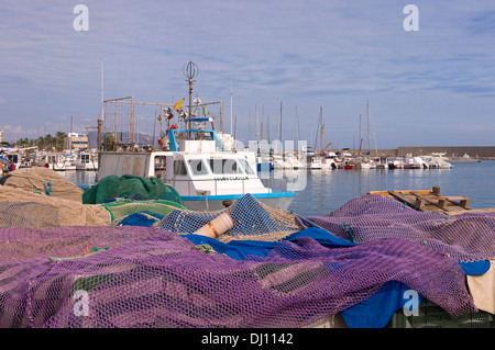 Fisherman's Wharf, Port of Garrucha, Almeria, Spain Stock Photo - Alamy