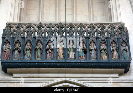 Exeter Cathedral Minstrels' Gallery Stock Photo - Alamy
