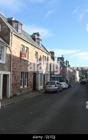 Cromarty street scene Scotland November 2013 Stock Photo - Alamy