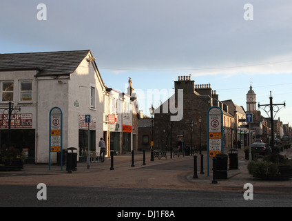 Dingwall street scene Scotland November 2013 Stock Photo - Alamy
