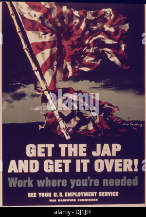 Japan: Poster for the National Defense and Resources Exposition, Himeji ...