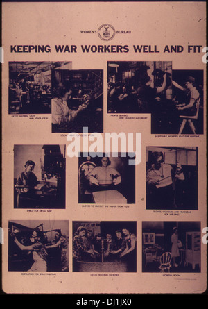 Propaganda poster of the German Workers' Front (National-socialist ...