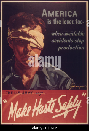 Make haste safely Stock Photo - Alamy