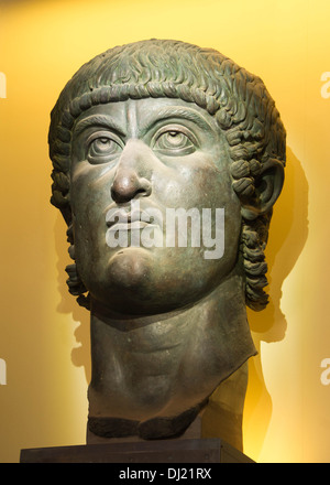 Colossal statue of the Roman Emperor Constantine, Conservator's Palace ...