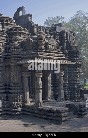 Sculpture from Shiva Temple, Ambarnath, Maharashtra, India, Asia Stock ...