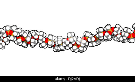 Silicone oil (Polydimethylsiloxane, PDMS) silicone polymer, chemical ...
