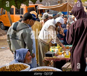 Souk day in the village of Tabant, Morocco Stock Photo - Alamy