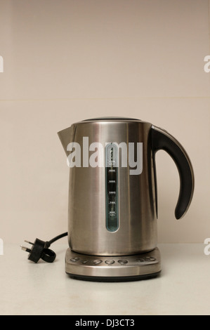 An electric kittle isolated on a kitchen bench Stock Photo - Alamy