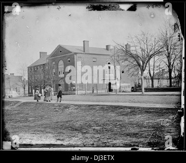 The Old Capitol Prison in Washington, D.C., photographed circa 1864 ...