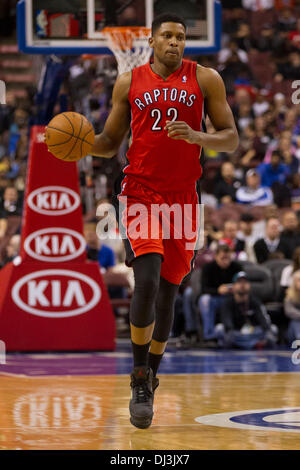 Toronto Raptors forward Rudy Gay (22) holds on to the ball as ...