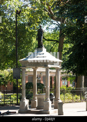 Temperance statue in Tompkins Square Park NYC. Tompkins Square Park ...