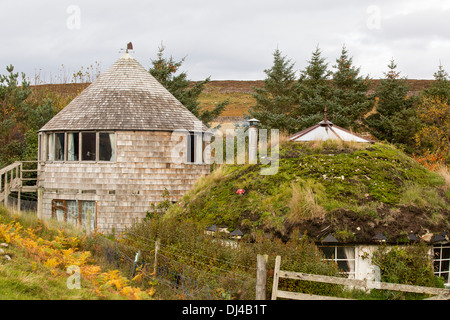 Scoraig, in NW Scotland, one of the most remote communities on mainland ...