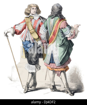 French Cavaliers 17th century Stock Photo - Alamy