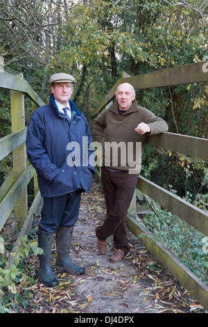Lark Rise Farm, Barton, Cambridge UK. 21st Nov, 2013.Owen Paterson MP ...