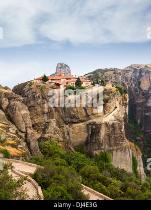 Monastery in Meteora Greece Stock Photo - Alamy