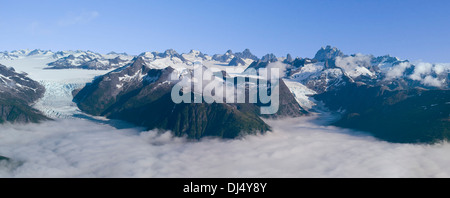 View Of The Rocky Monoliths And Mendenhall Towers And Devil's Paw Above ...