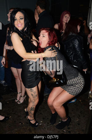 Demilicious Paul Raymond Party at Platinum Lace club London, England - 01.06.12 Stock Photo - Alamy