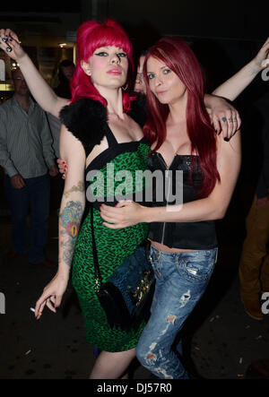 Guests Paul Raymond Party at Platinum Lace club London, England - 01.06 ...
