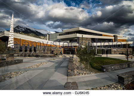 Elevation Place Recreation Centre Canmore Alberta Canada Stock Photo ...