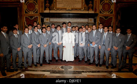 Vatican City, Vatican. 22nd November, 2017. Pope Francis leads his ...