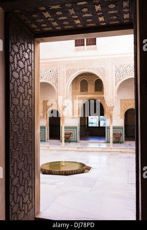 Mexuar Hall in the Alhambra palace. Granada, Spain Stock Photo - Alamy
