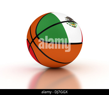 Mexican Basketball Team (isolated with clipping path Stock Photo - Alamy