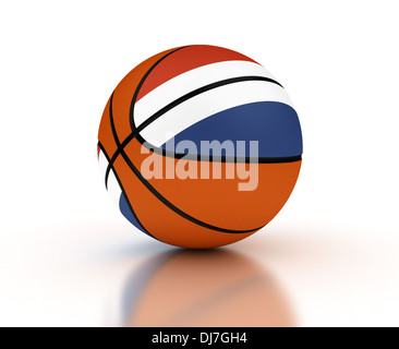 Netherlands Basketball Team (isolated with clipping path Stock Photo ...