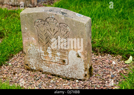 Grave of Douglas Haig at Dryburgh Abbey Stock Photo - Alamy