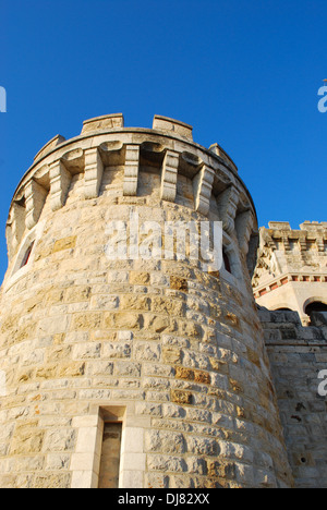Fort tower in Estoril Portugal Stock Photo - Alamy