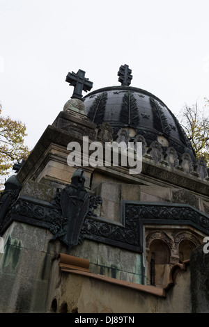 Gheorghe Grigore Cantacuzino tomb house in Bellu Orthodox Cemetery ...