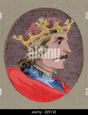 John II of Castile (1405-1454). King of Castile and Leon from 1406-1454 ...