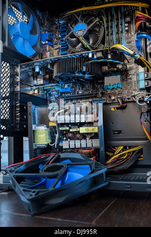 Inside the case of a PC Stock Photo - Alamy