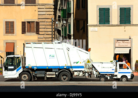 Waste disposal , Florence, Italy Stock Photo - Alamy