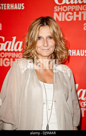 Kim Fischer at Gala Shopping Night 2012 during the 100th anniversary ...