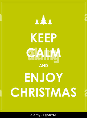 keep calm modern christmas background Stock Photo - Alamy