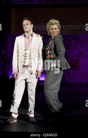 Benjamin Matthews, Eva Habermann at charity fashion show 'Event ...