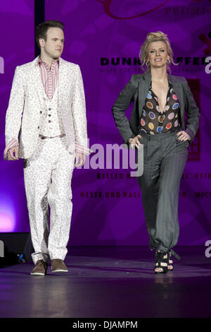 Benjamin Matthews, Eva Habermann at charity fashion show 'Event ...