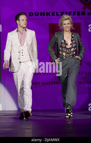 Benjamin Matthews, Eva Habermann at charity fashion show 'Event ...
