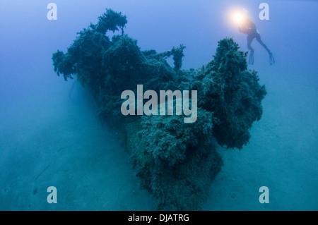 Submarine wreckage. The Italian submarine Scirè was an Italian Adua ...