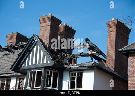 Derelict Victorian Asylum Building Large run down Stock Photo - Alamy