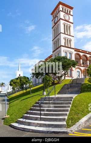 View of the House of Assembly, Hamilton, Bermuda Stock Photo - Alamy